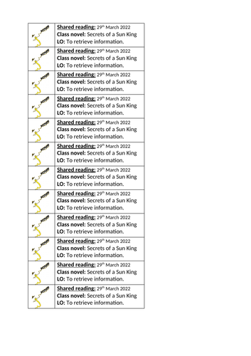 SECRETS OF A SUN KING: READING VIPERS UNIT - EGYPTIANS | Teaching Resources