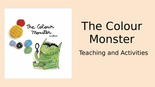 The Colour Monster Planner / Activities | Teaching Resources