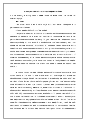 An Inspector Calls: Full English Literature GCSE Scheme | Teaching ...
