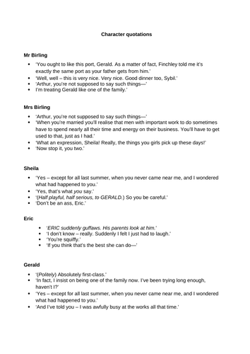 An Inspector Calls: Full English Literature GCSE Scheme | Teaching ...