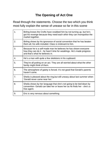 An Inspector Calls: Full English Literature GCSE Scheme | Teaching ...