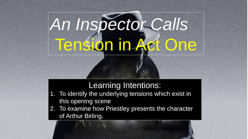 An Inspector Calls: Full English Literature GCSE Scheme | Teaching ...