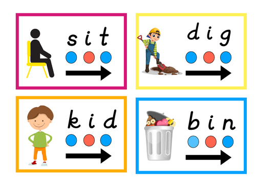 CVC Blending Cards | Teaching Resources