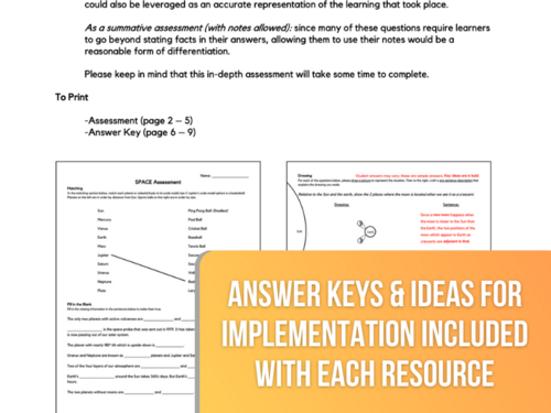 Astronomy & Space 4-Week Unit Plan | Teaching Resources
