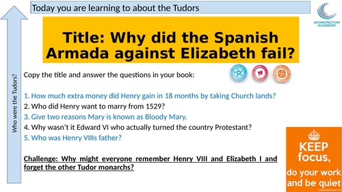 KS3 History - The Tudors Lesson Pack | Teaching Resources