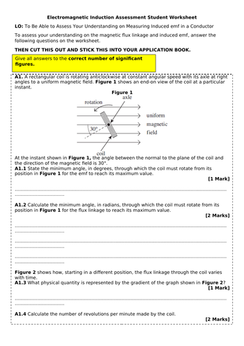 A-Level Magnetic Fields Scheme of Work | Teaching Resources