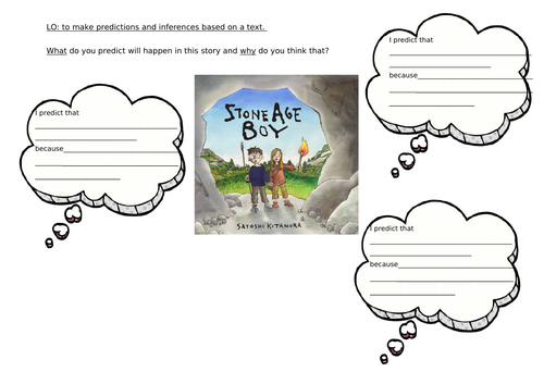 Stone Age Boy Planning | Teaching Resources