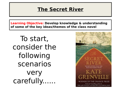 The Secret River - full SoW | Teaching Resources