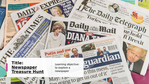 KS3 Journalism Unit | Teaching Resources