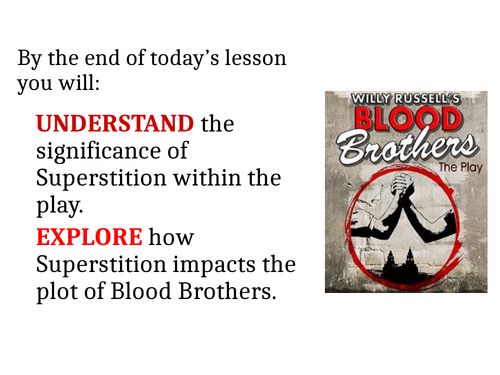 Blood Brothers: Extensive Drama resource pack | Teaching Resources