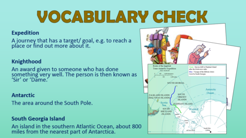 Ernest Shackleton - KS1 Whole Class Reading Session! | Teaching Resources