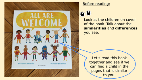 All Are Welcome Book - Art Lesson | Teaching Resources