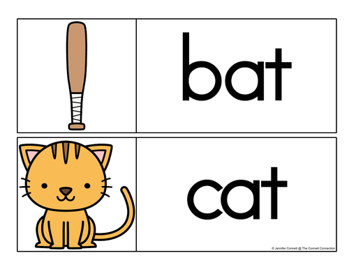 AT Word Family Word Wall Cards | Teaching Resources AT Word Family Word Wall Cards | Teaching Resources