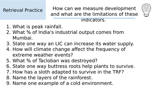 AQA GCSE Geography - Economic World - Lessons/resources/exam questions ...