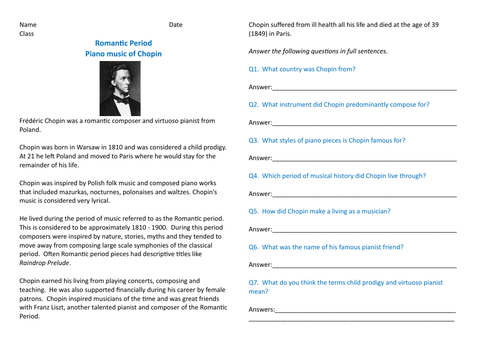 Classical Music Bundle for Secondary KS3 /KS4 Music classes | Teaching ...