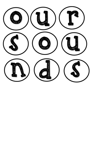 continuous provision circle lettering for areas | Teaching Resources