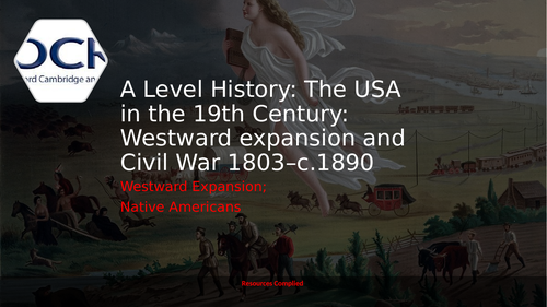 A-Level History 5: Native American Groups - USA Westward Expansion ...