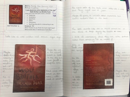 Wolf Brother scheme and lessons (could link to Stone Age to Iron Age as ...