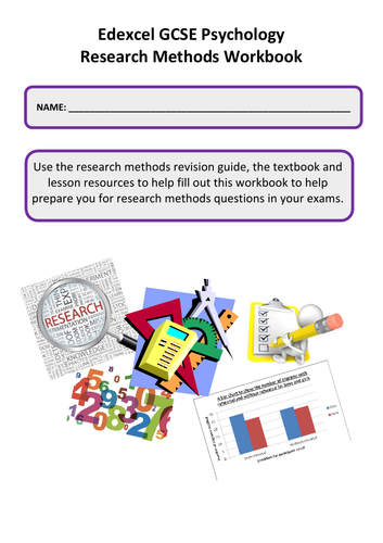 Edexcel GCSE Psychology Research Methods Revision Workbook Topic 11 ...