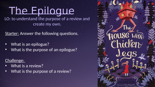 The House with Chicken Legs (KS3) | Teaching Resources