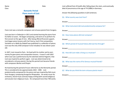 Classical Music Bundle for Secondary KS3 /KS4 Music classes | Teaching ...