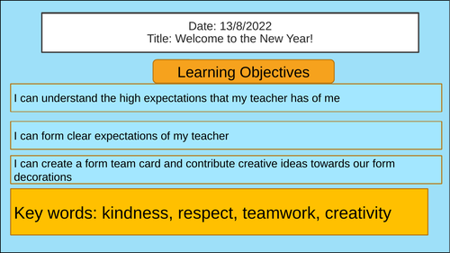 Welcome back lesson & 5 icebreaker activities | Teaching Resources