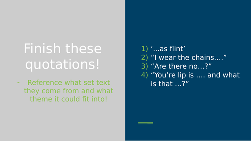 A CHRISTMAS CAROL RETRIEVAL/ STARTERS | Teaching Resources