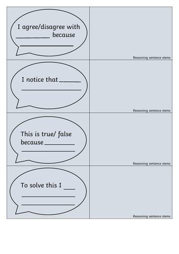 Year 1 Problem Solving + Reasoning Cards | Teaching Resources