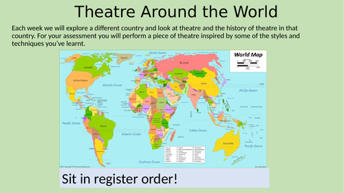 KS3 Drama - Theatre Around the World SOW | Teaching Resources