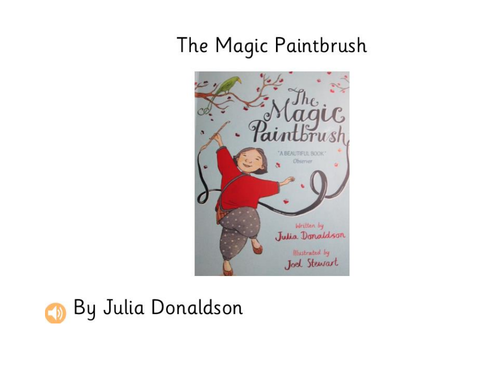 The Magic Paintbrush - Whole Class Reading Session! | Teaching Resources