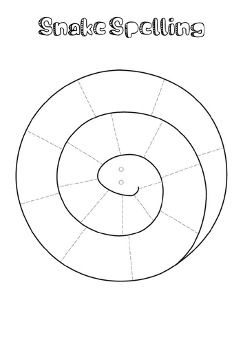 Snake Spelling | Teaching Resources