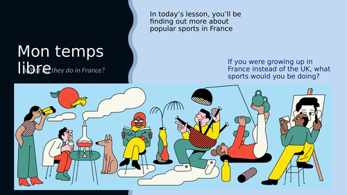 Sport in France - interactive cultural lesson | Teaching Resources