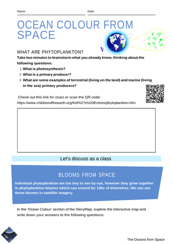 Oceans: Climate Change and Ecosystems | Teaching Resources