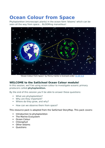 Oceans: Climate Change and Ecosystems | Teaching Resources