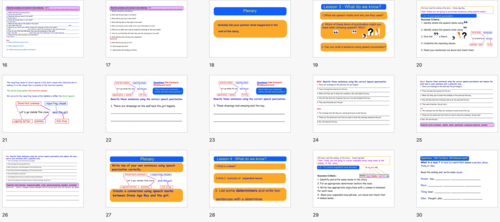 Stone Age Boy writing the story | Teaching Resources