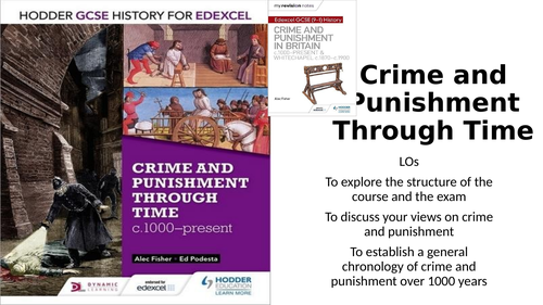 Edexcel GCSE Crime & Punishment full scheme of lessons | Teaching Resources