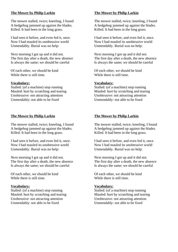 KS3 Poetry: Animal Poetry | Teaching Resources