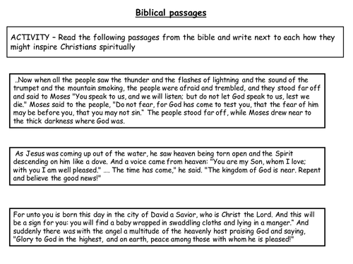 Religious Studies worksheets collection | Teaching Resources