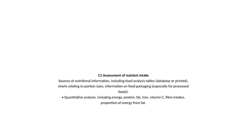 Health & Social Care Level 3 BTEC Unit 19 | Teaching Resources