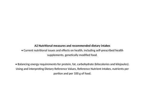 Health & Social Care Level 3 BTEC Unit 19 | Teaching Resources
