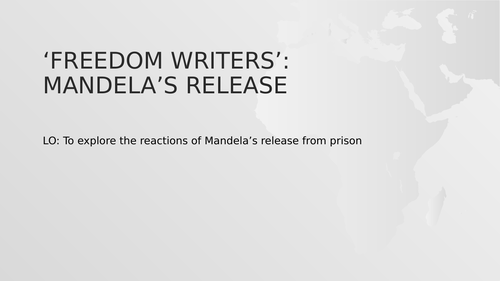 KS3: Mini Unit focused on Nelson Mandela | Teaching Resources