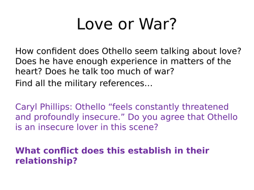 Othello Lang/Lit A-Level AQA Full Scheme & Resources | Teaching Resources