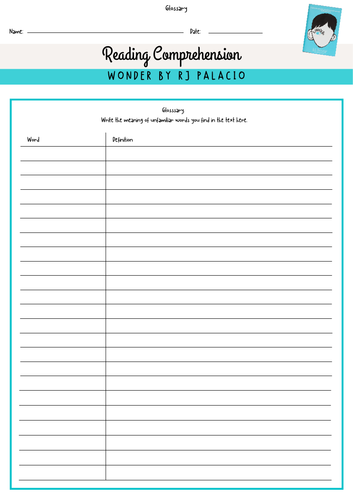 Wonder Reading Comprehension SATs style KS2 | Teaching Resources