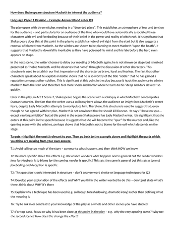 Macbeth GCSE AQA Full Scheme & Resources | Teaching Resources