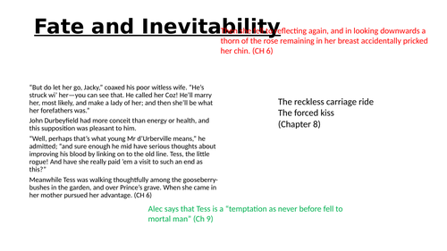 Tess of the D'Urbervilles Edexcel A-Level Full Scheme & Resources ...