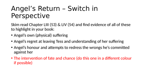 Tess of the D'Urbervilles Edexcel A-Level Full Scheme & Resources ...