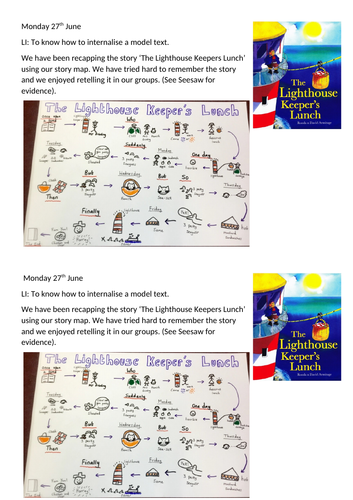 Year 2 - The Lighthouse Keepers Lunch - T4W | Teaching Resources