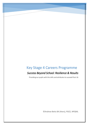 Success Beyond School Careers Programme | Teaching Resources