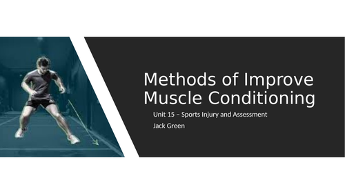 Unit 15 - Sports Injury and Assessment | Teaching Resources