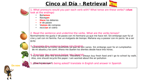 Y9 The environment-el medio ambiente | Teaching Resources